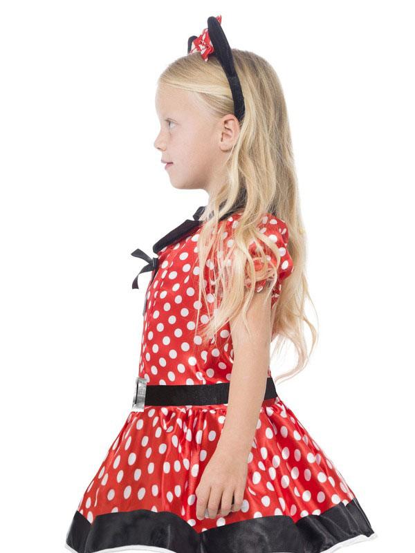 Cute Mouse Fancy Dress Costume for Girls by Smiffy 26858 | Karnival ...