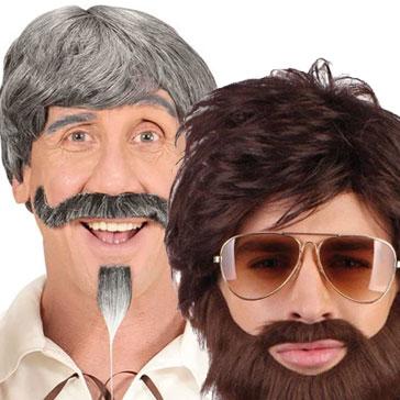 Fake Facial Hair - Stick on Facial Hair