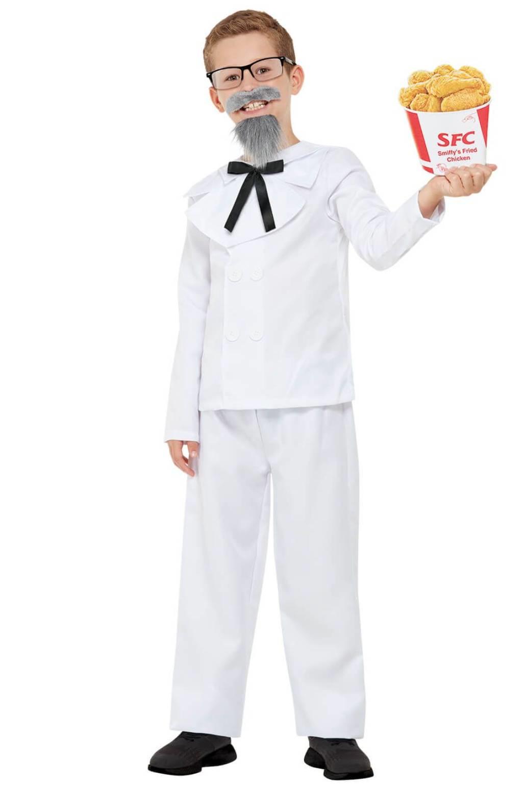 Kids KFC Colonel Fancy Dress Costume by Smiffys 71068 | Karnival Costumes