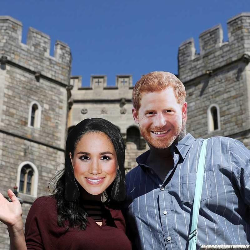 HRH Prince Harry Face Mask by Mask-erade HARRY01 | Karnival Costumes; UK