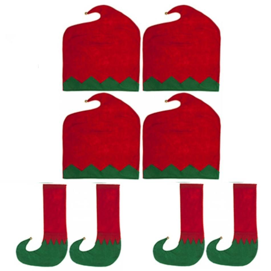 Elf Table Leg and Chair Cover Set 8pc by PMS 503067 | Karnival Costumes ...