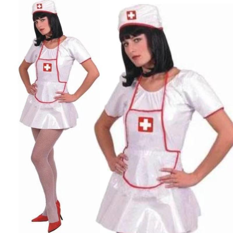 Role-Play PVC Nurse Costume by Smiffys 22319 | Karnival Costumes