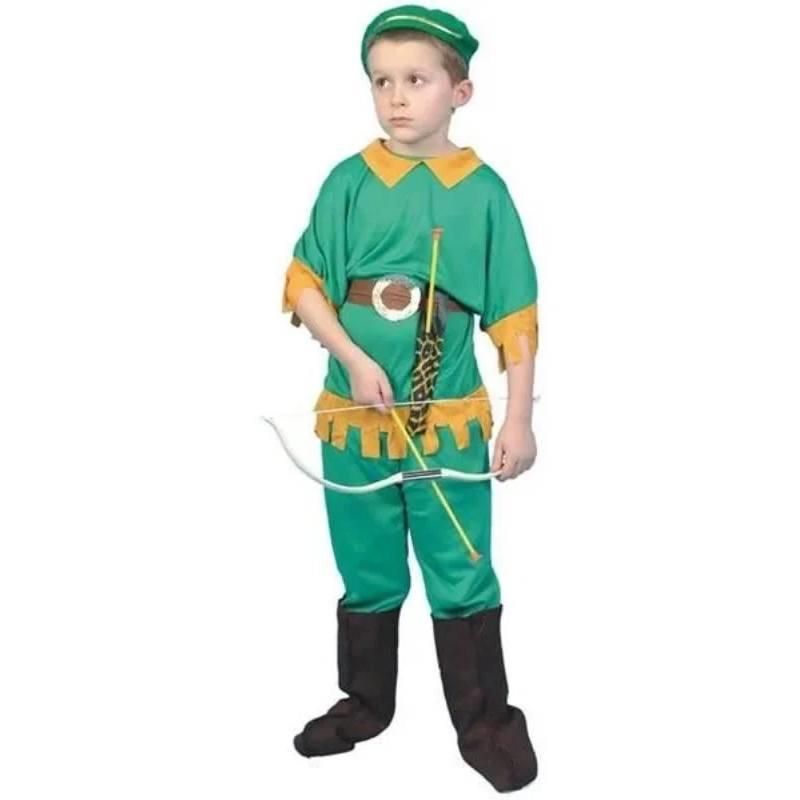 Boys Robin Hood Fancy Dress Costume by Smiffys 20418 | Karnival Costumes