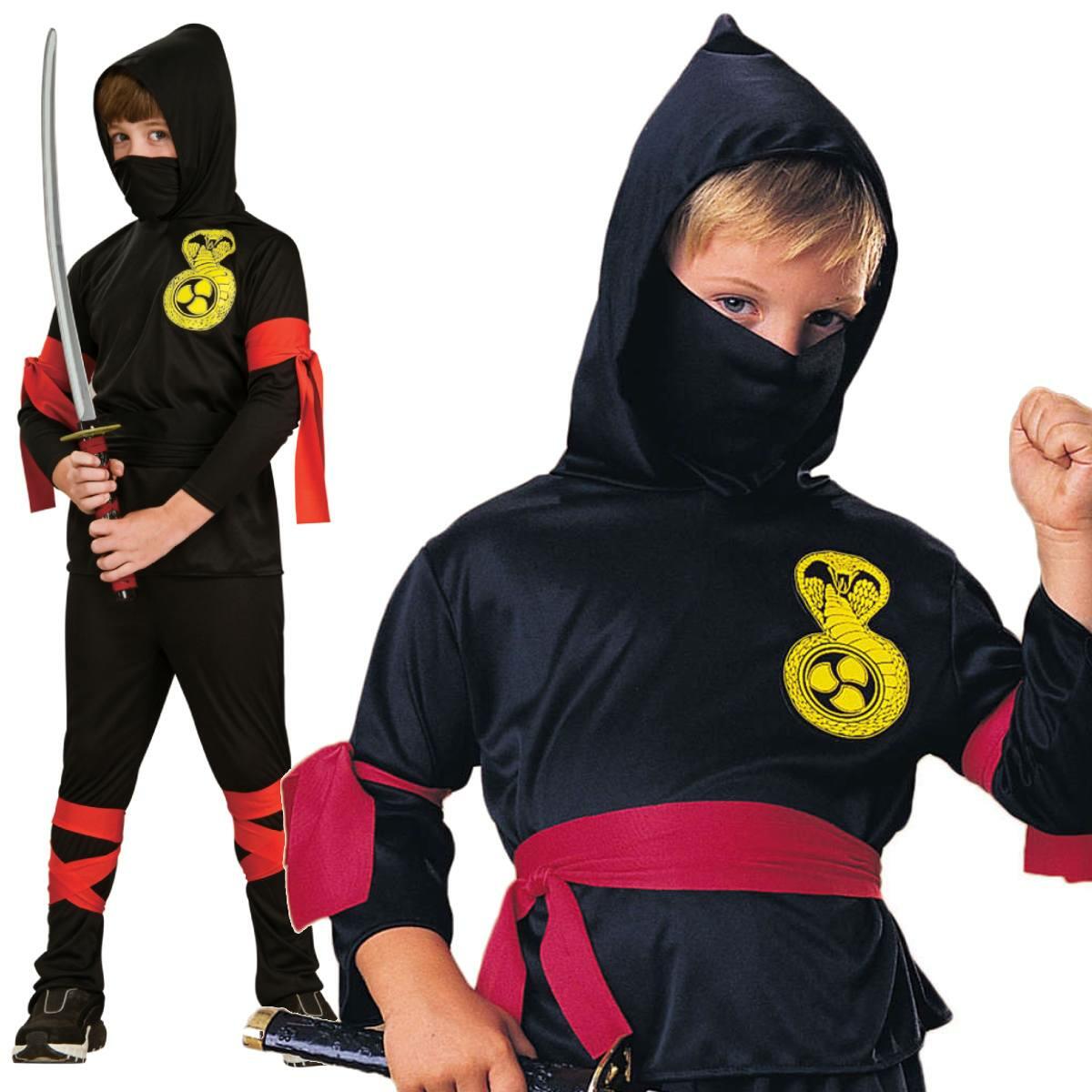 Ninja Fancy Dress Costume for Children by Rubies 881900 | karnival Costumes
