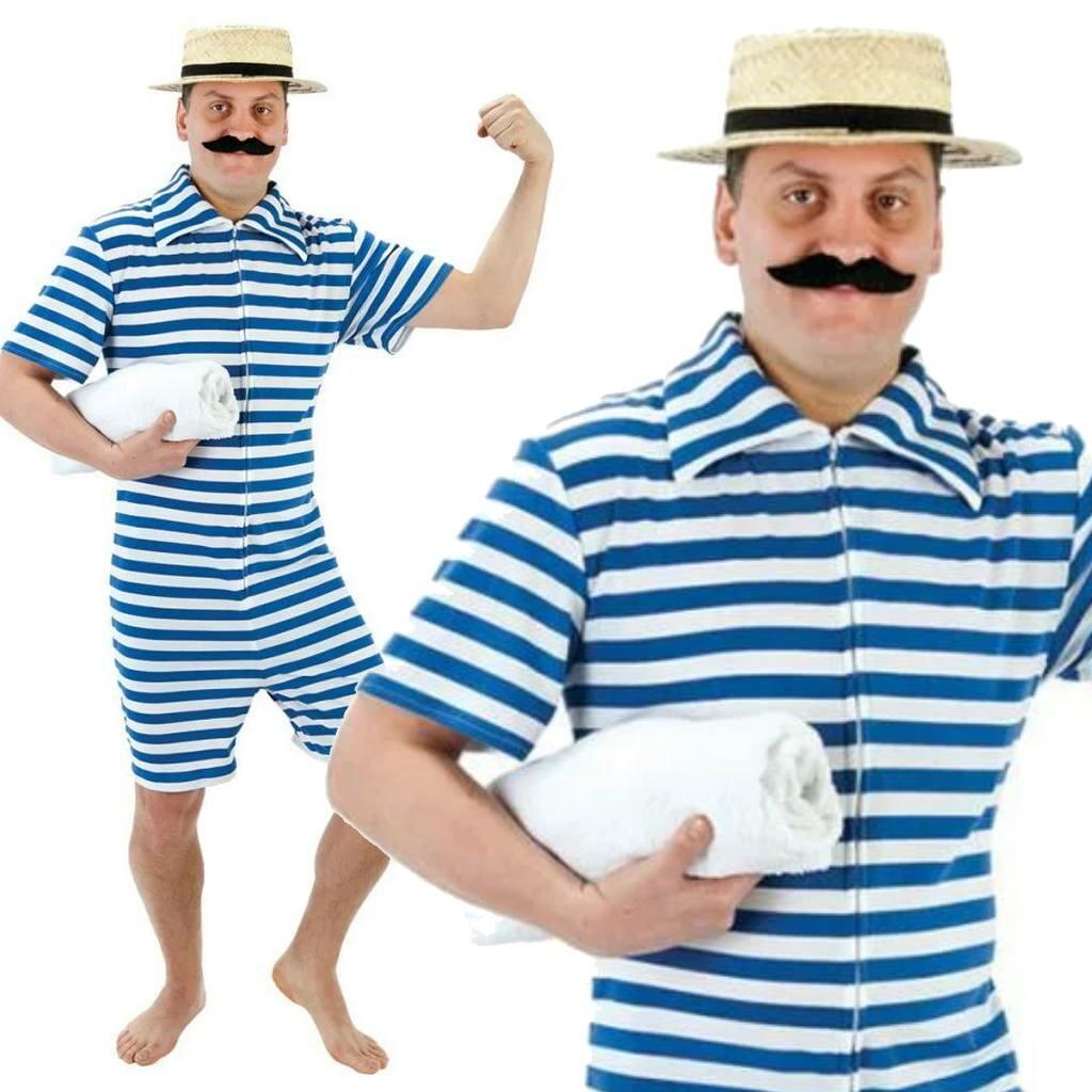 Victorian Bathing Suit Costume for Men by Palmers 3167C | Karnival Costumes
