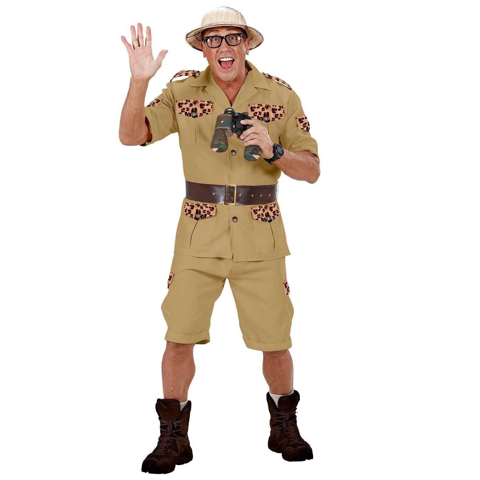 Safari Explorer Costume for Men by Widmann 7471 | Karnival Costumes