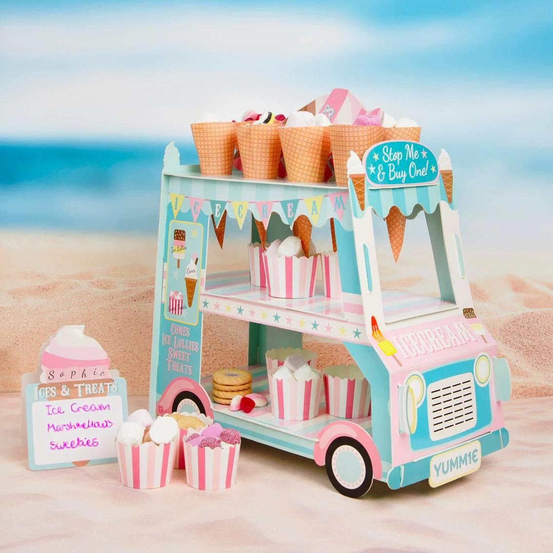 Ice Cream Van Food Stand by Talking Tables STALL-ICECREAM | Karnival ...