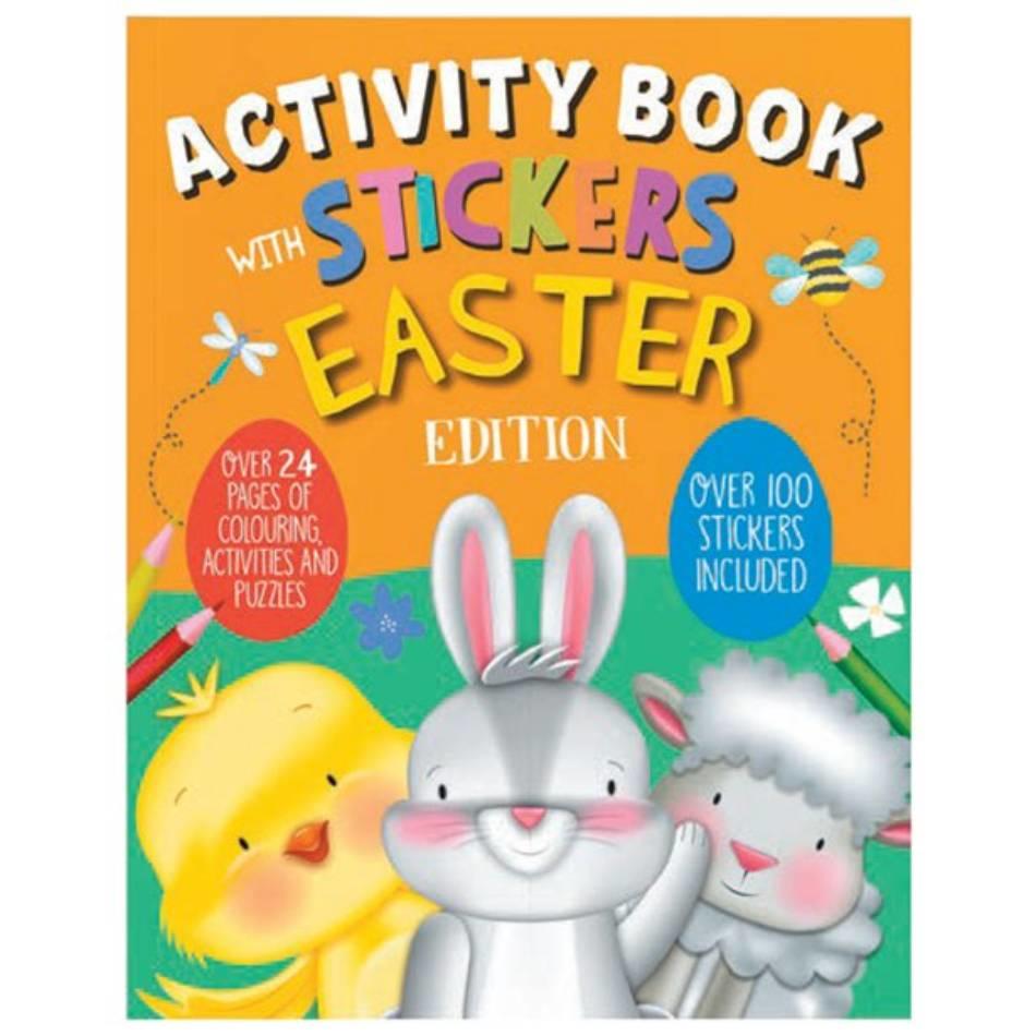 Easter Fun Activity Book with Stickers 30255 | Karnival Costumes
