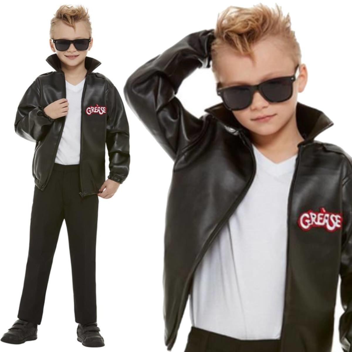 Childrens Grease Fancy Dress Costumes for Boys and Girls