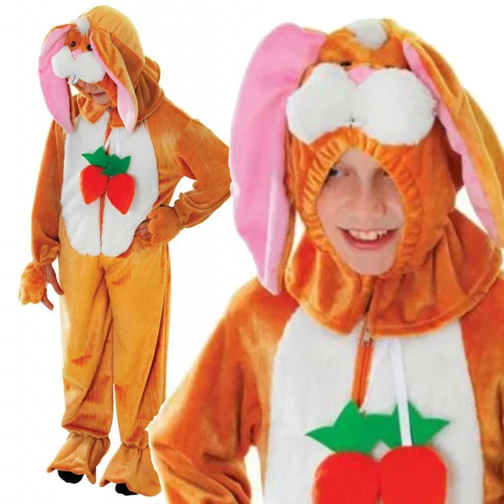 Childs Brown Rabbit Fancy Dress Costume CC055 | Karnival Costumes
