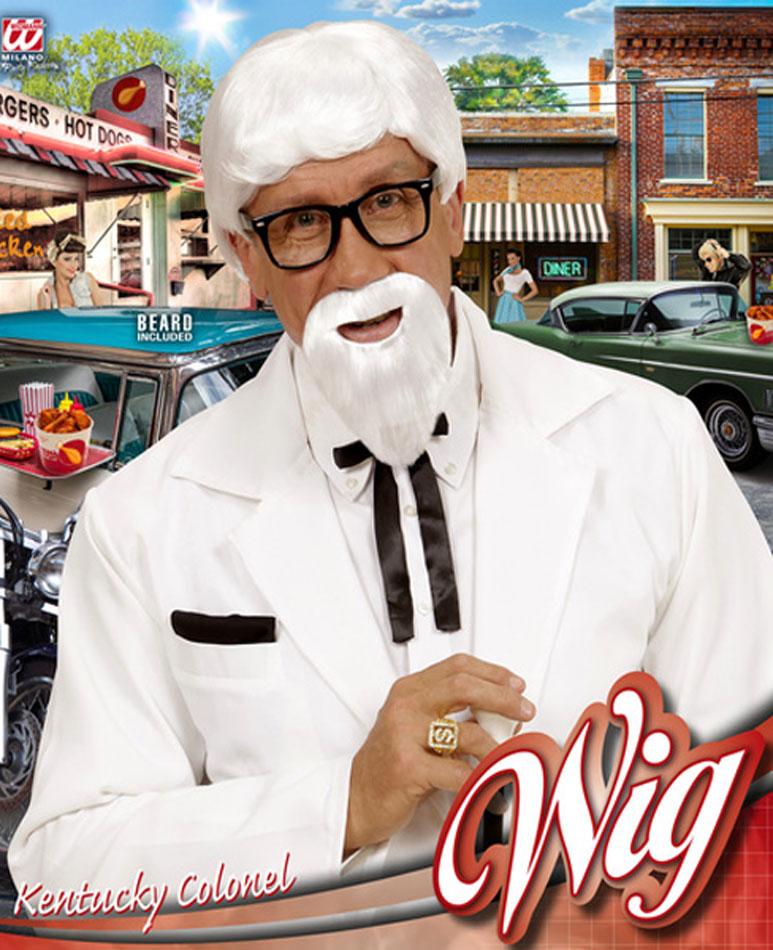 Kentucky Colonel Wig and Beard by Widmann 06749 | Karnival Costumes | UK