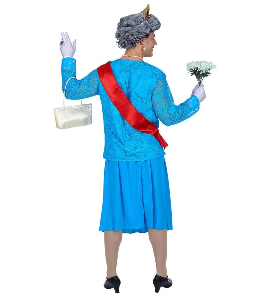 Drag Queen The Queen Costume for Men by Widmann 8563 | Karnival Costumes