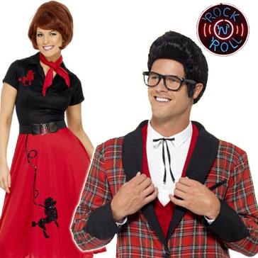 All Rock and Roll Fancy Dress Costumes for Adults | Karnival Costumes