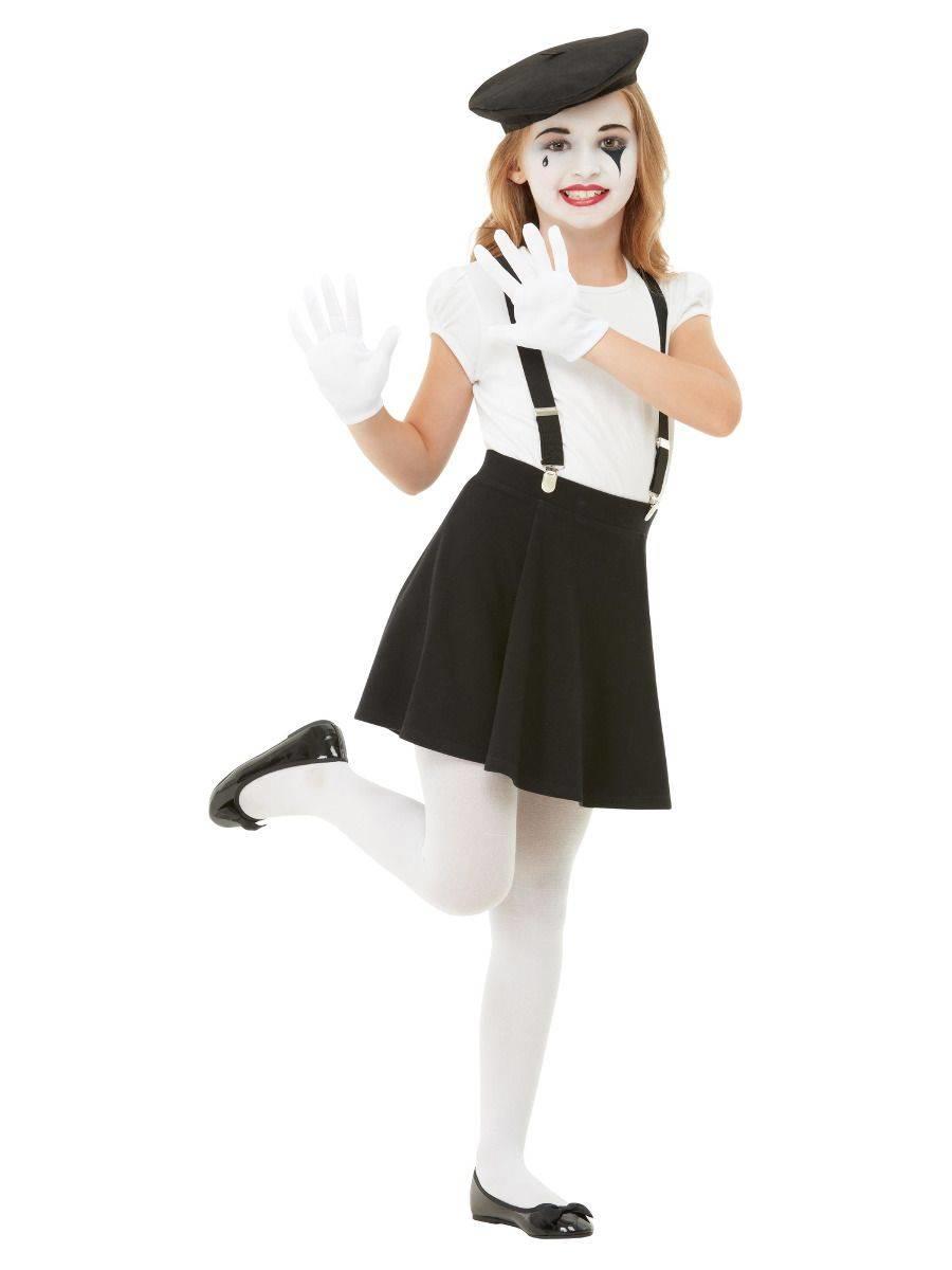 Children's Mime Artiste Costume Kit by Smiffys 52167 | Karnival Costumes