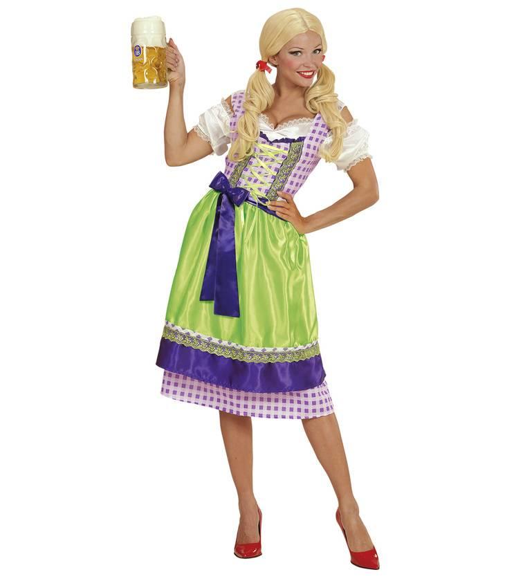 Oktoberfest Bavarian Drindl Costume in Green by Widmann 011 | Karnival ...