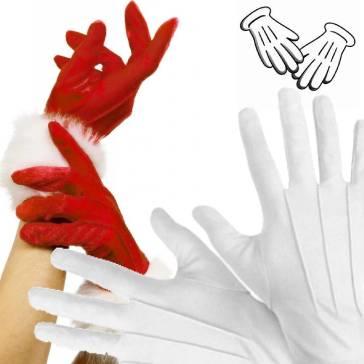 Christmas Costume Gloves Incl Santa Claus Gloves | Karnival Costumes