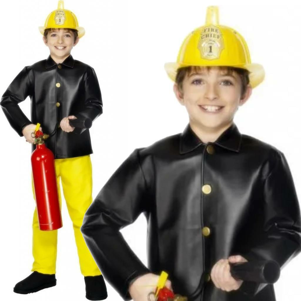 Childs Fireman Fancy Dress Costume by Smiffys 28874 | Karnival Costumes ...