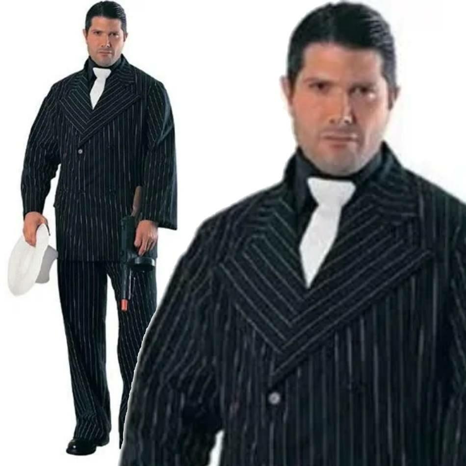 Deluxe Gangster Adult Fancy Dress Costume by Rubies 1597 | Karnival ...