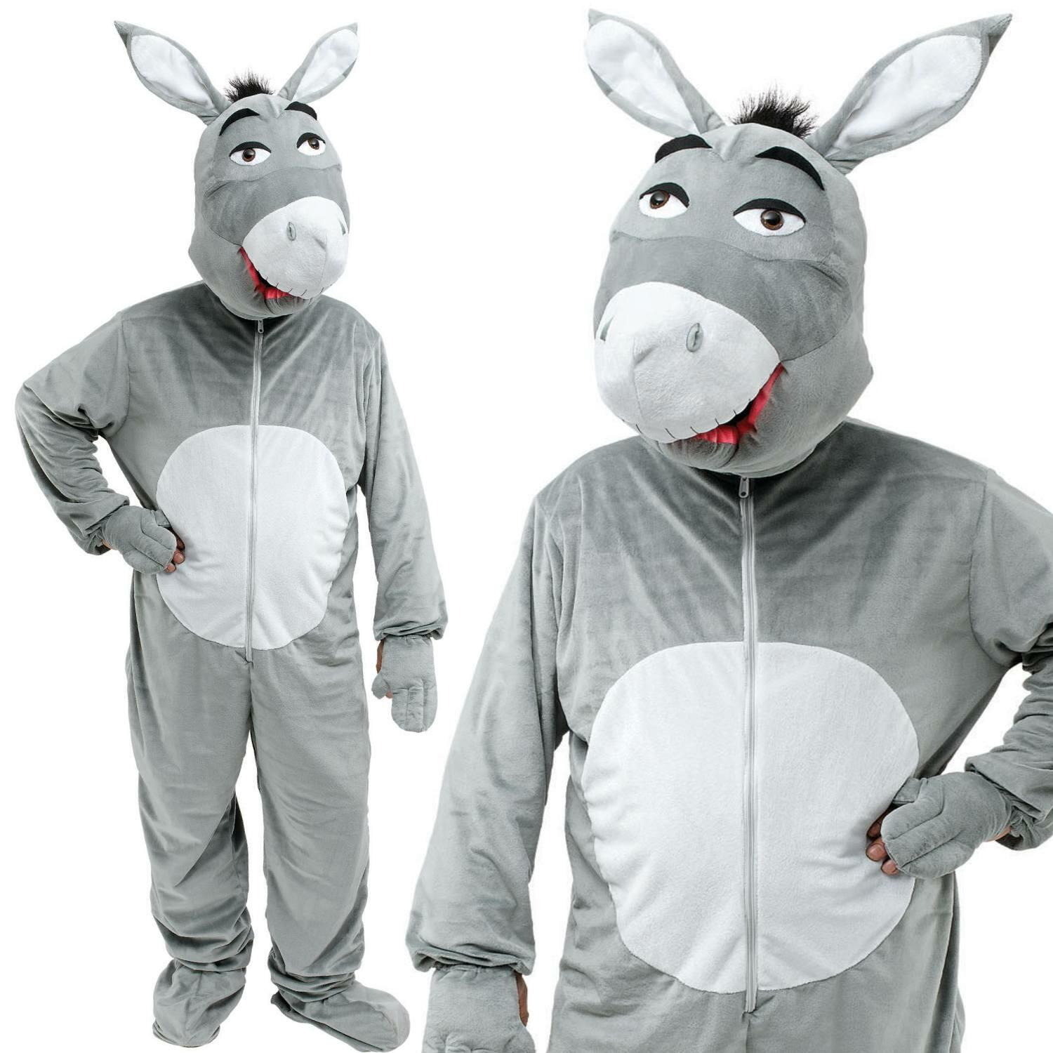 Donkey Adult Mascot Fancy Dress Costume by Bristol Novelties AC938 ...