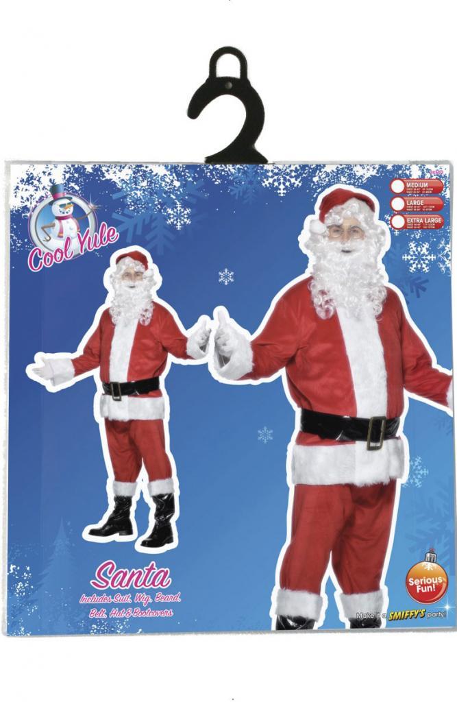 Complete 7pc Father Christmas or Santa Suit by Smiffys 24502 | Karnival ...