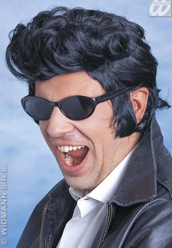1950s Wig in Black with Quiff by Widmanns E6096 | Karnival Costumes