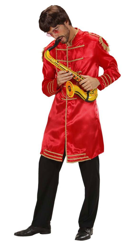 Deluxe Beatles Sgt Pepper Jacket with Gold Trim by Widmann 7614 ...