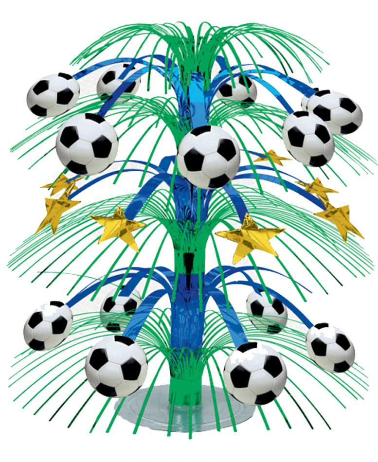 Football or Soccer Party Table Cascade Centrepiece by Amscan 249877 ...