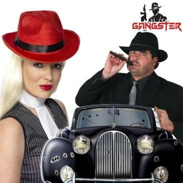 Gangster Fancy Dress Costume Accessories for Adults | Karnival Costumes