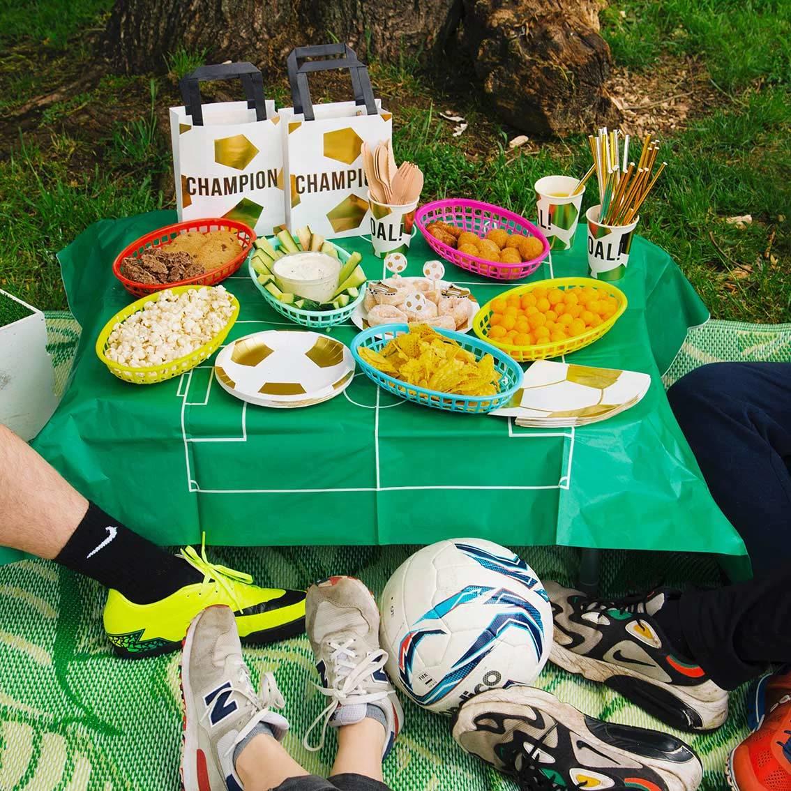 Party Champions Football Pitch Table Cover by Talking Tables CHAMP ...