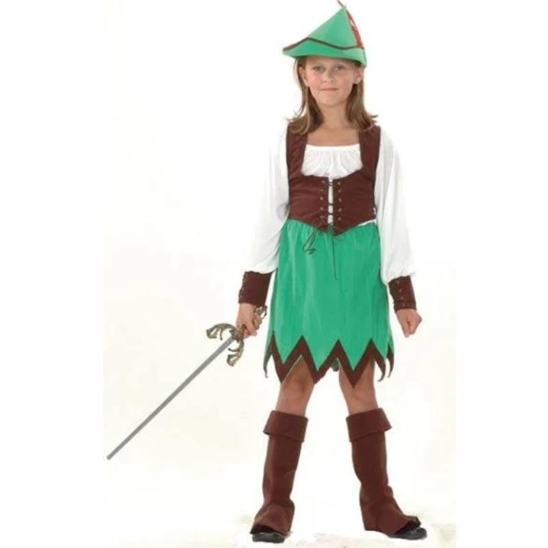 Girl's Robin Hood Fancy Dress Costume CC698 CC699 CC700 | Karnival Costumes
