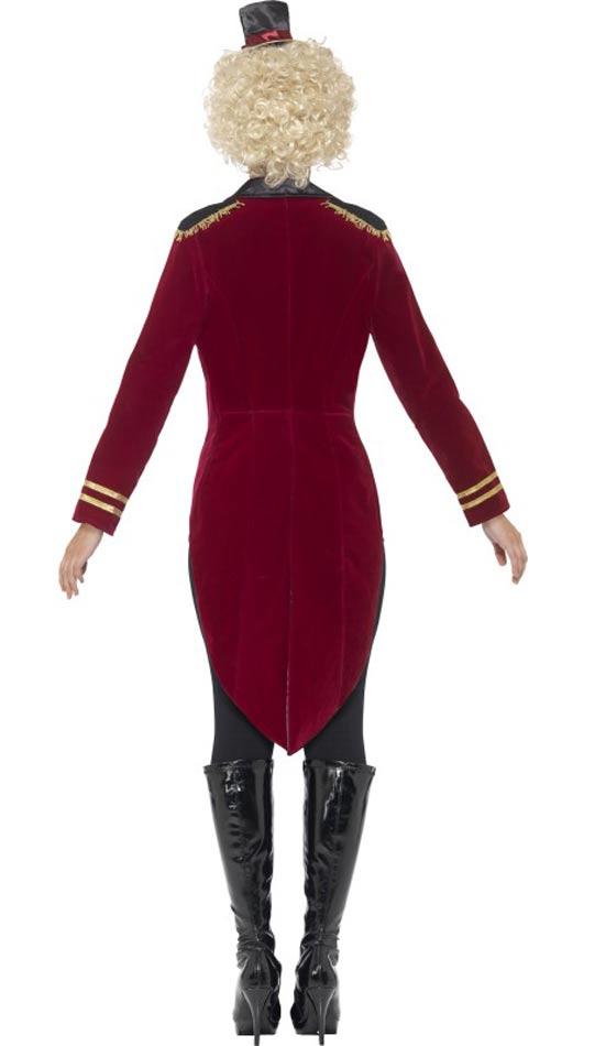 Lady's Circus Ringmaster Costume Fancy Dress by Smiffys 24633 ...