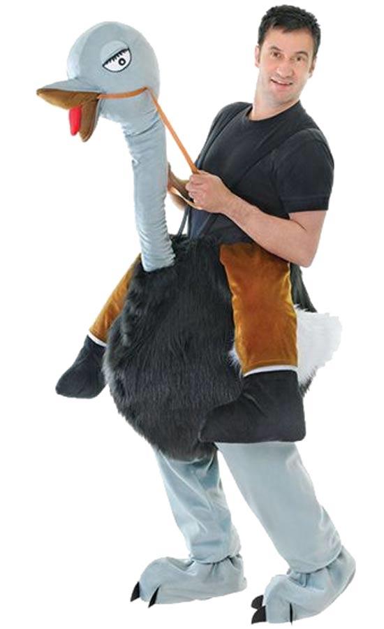 Step in Ostrich Comedy Costume by Bristol Novelties AC336 | Karnival ...