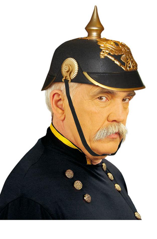 Pickelhaube Spiked German Helmet by Widmann 2821P | Karnival Costumes