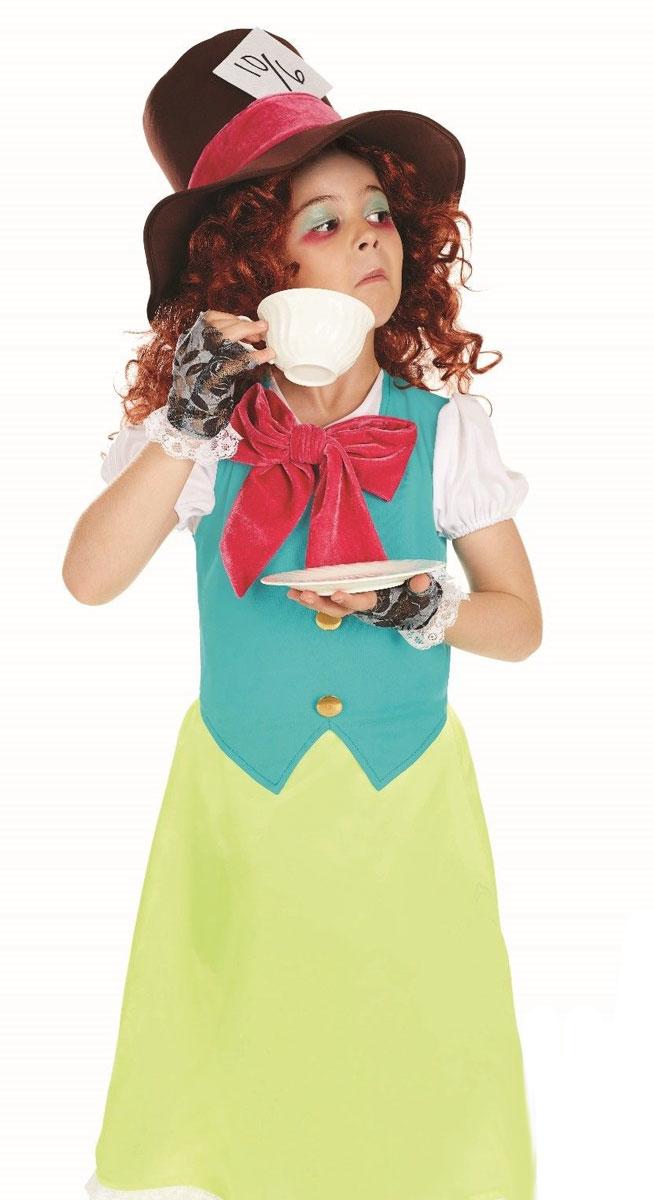 Little Miss Hatter Fancy Dress Costume for Girls by Fun Shack 4316 ...