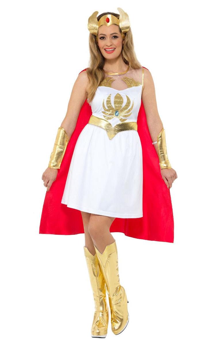 She-Ra Princess Adora Costume for Women by Smiffy 52072 | Karnival Costumes