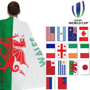 2023 Rugby World Cup Flags - Competing National Flags | Karnival Costumes