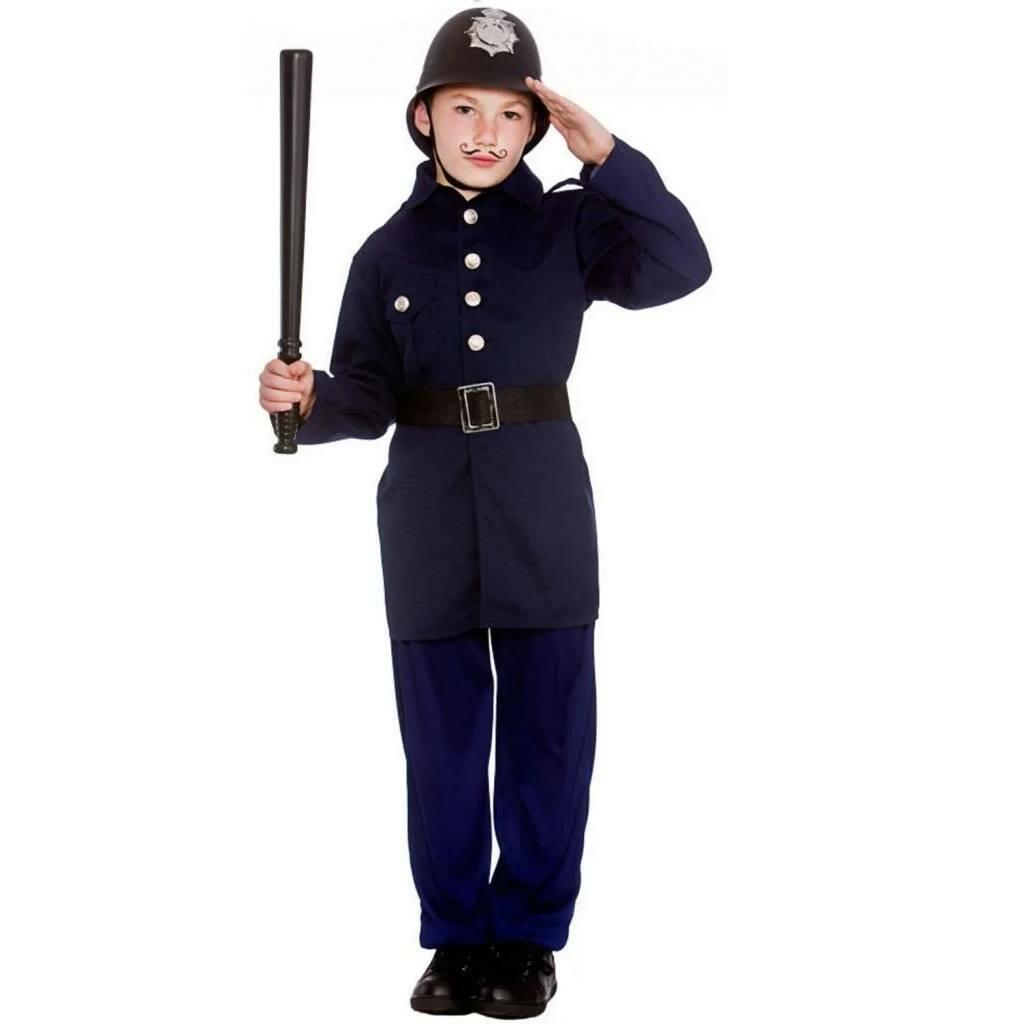 Kids Victorian Policeman Fancy Dress Costume by Wicked EB-4103 ...