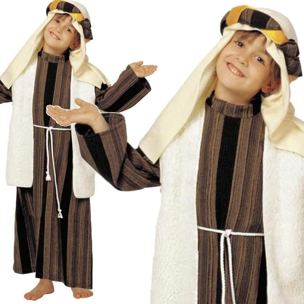 Children's Nativity Shepherd Fancy Dress Costume 215301 | Karnival Costumes
