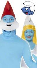 Smurf Fancy Dress Costumes - Blue Gnome Costumes