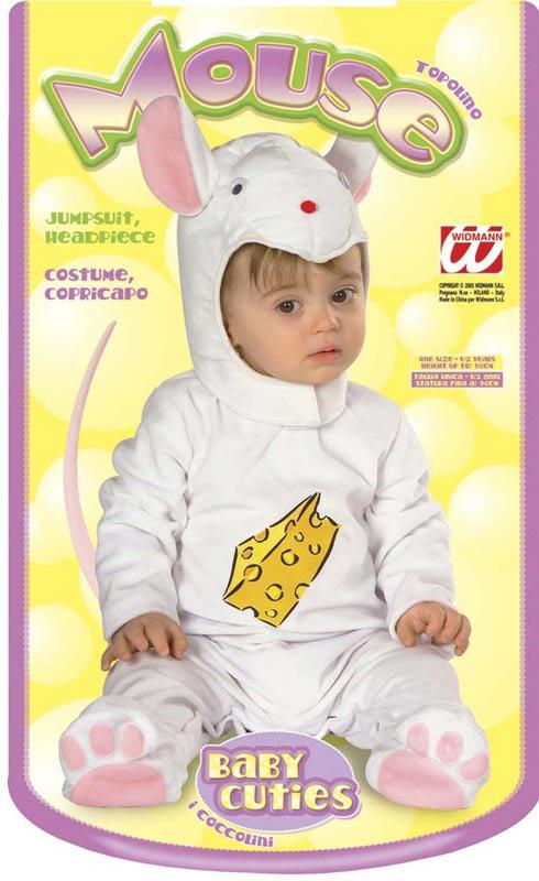 Toddler's Cute Mouse Costume by Widmann 2754T | Karnival Costumes