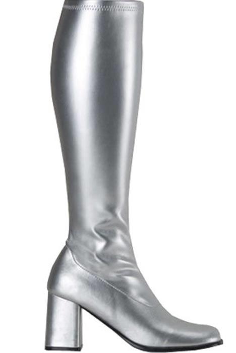 Silver Go Go Boots