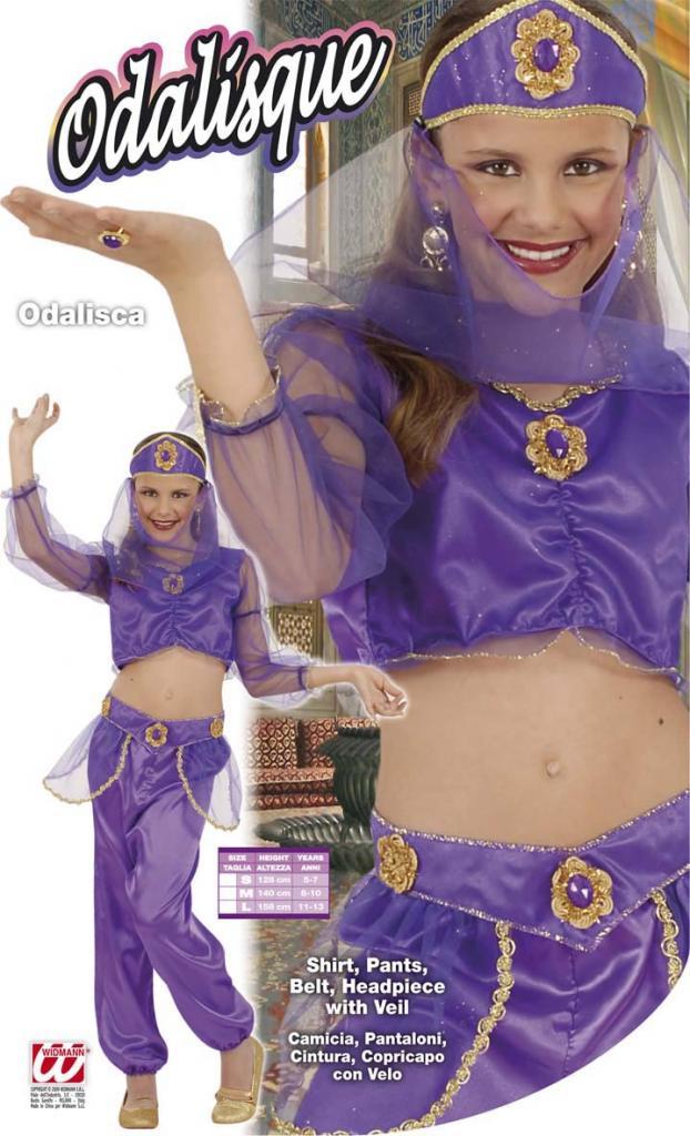Child Odalisque Harem Girl Costume