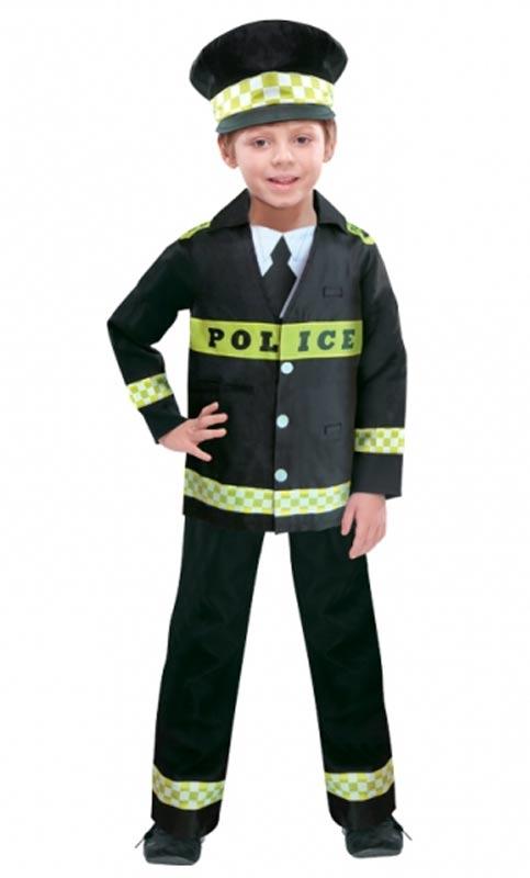 Child Police Boy Costume