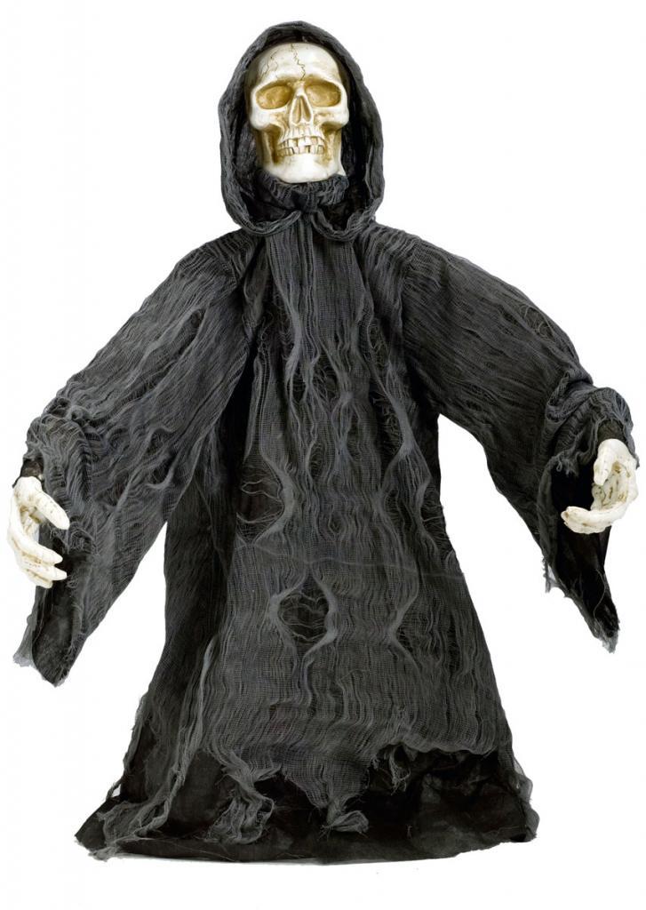 Grim Reaper with Light-up Eyes & Sound by Fun World 91718R | Karnival ...