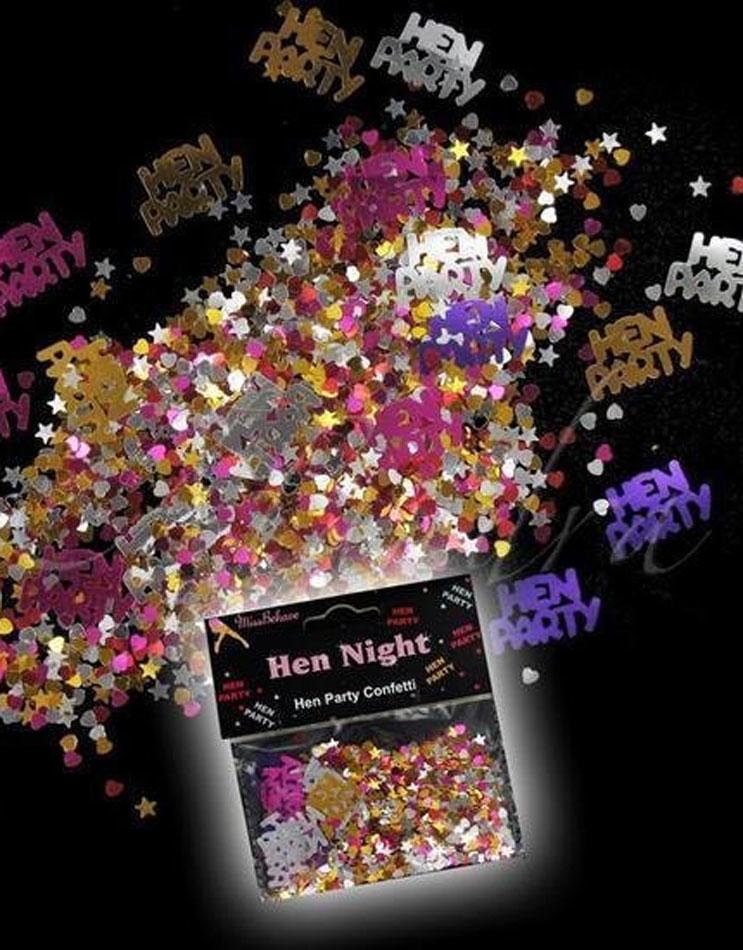 Hen Night Party Confetti Mix by Alandra CONFETTI-HEN | Karnival Costumes
