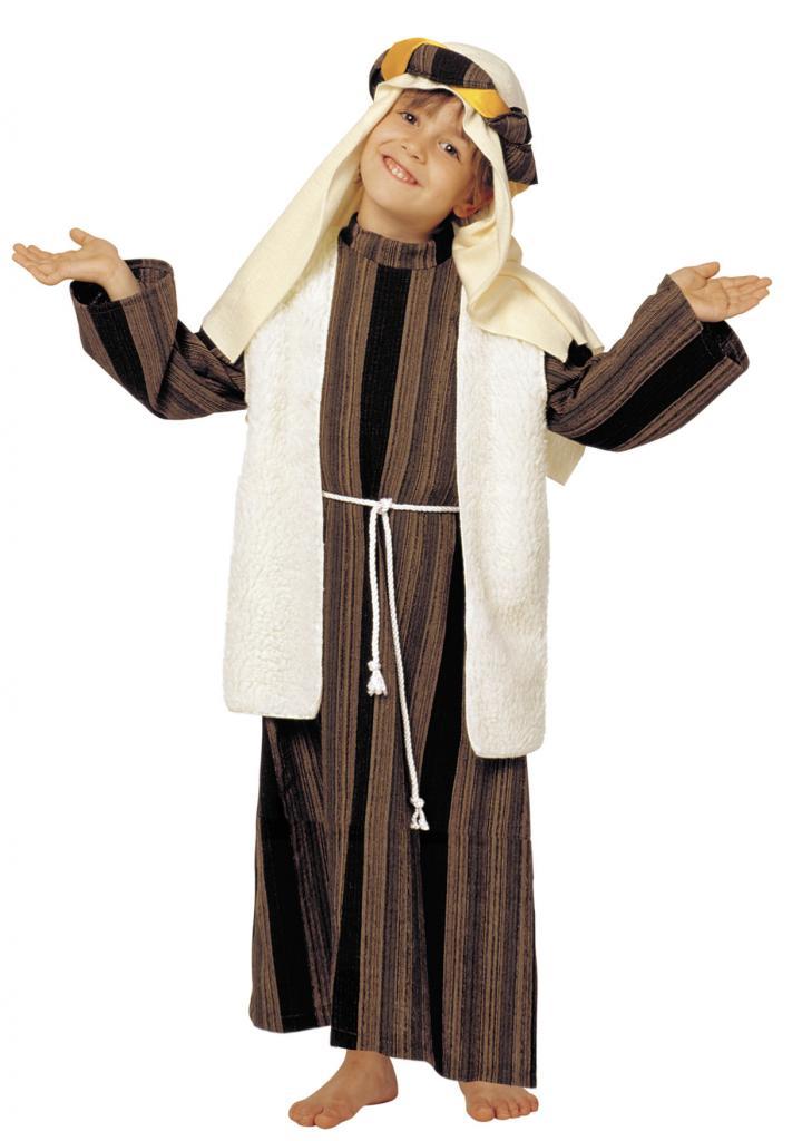 Children's Nativity Shepherd Fancy Dress Costume 215301 | Karnival Costumes