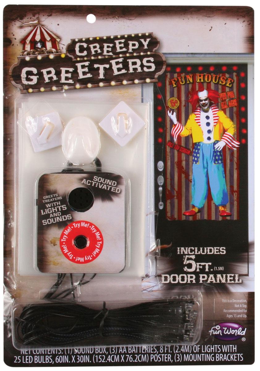Creepy Door Greeter with Light & Sound by Fun World 91307 | Karnival ...
