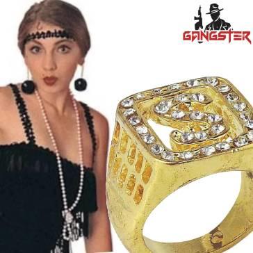 Gangster Fancy Dress Costume Jewellery for Men and Women | Karnival ...