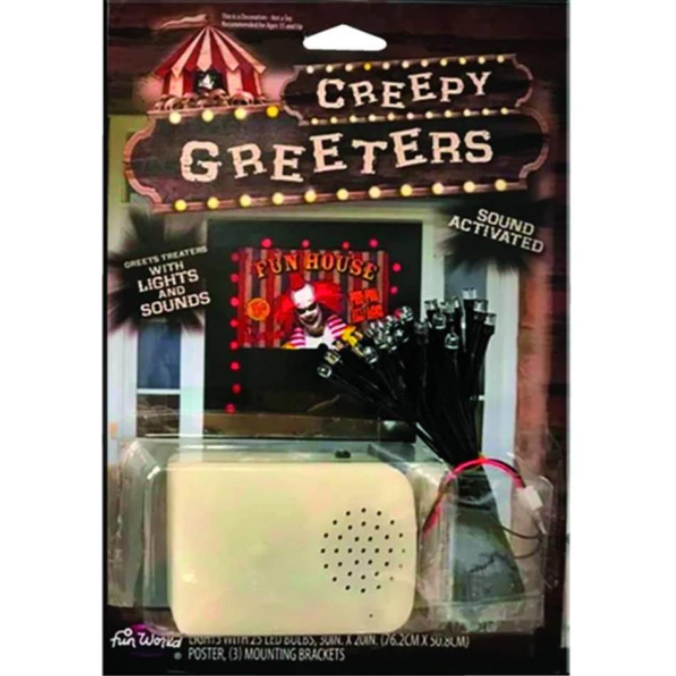 Creepy Door Greeter with Light & Sound by Fun World 91307 | Karnival ...