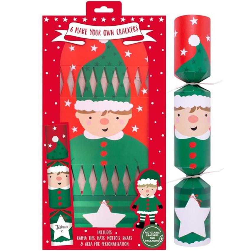Christmas Elf Build Your Own Table Cracker Kit, 6 Crackers item: XM6448 ...